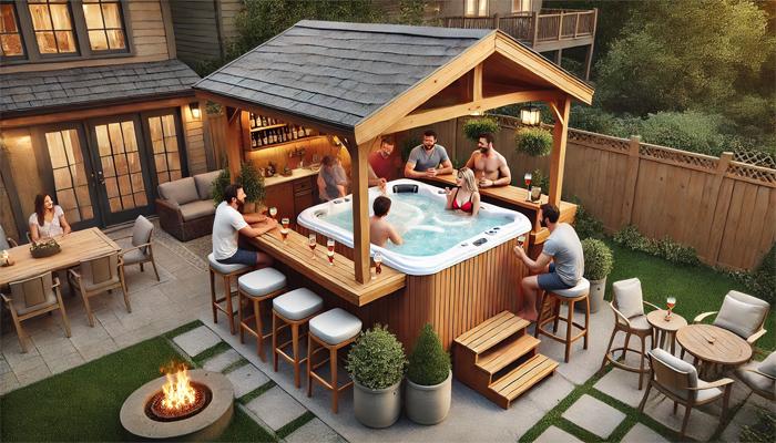 8 Stylish Hot Tub Bar Ideas To Elevate Your Spa Experience