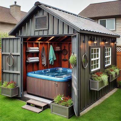 7 Reasons To Use A Garden Shed As A Hot Tub Shelter