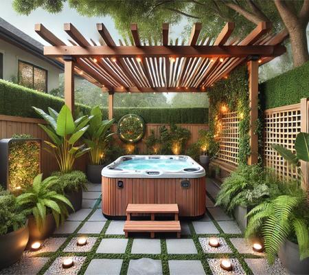 5 Hot Tub Landscaping Ideas For Privacy And Ambiance