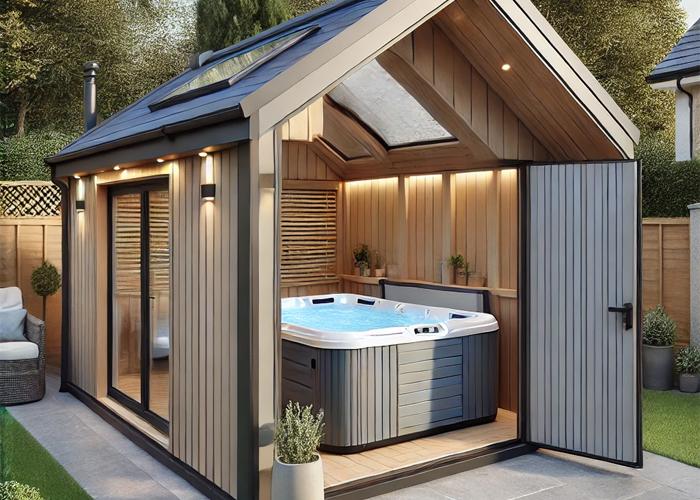 5 Features of Modern Shed Kits for Hot Tub Enclosures